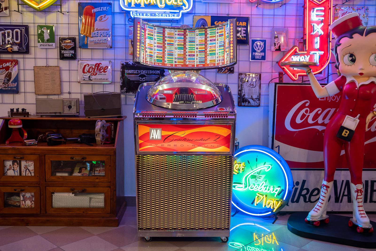 Jukebox American Style - Jukebox Ami Continental 2 americano a Tasti