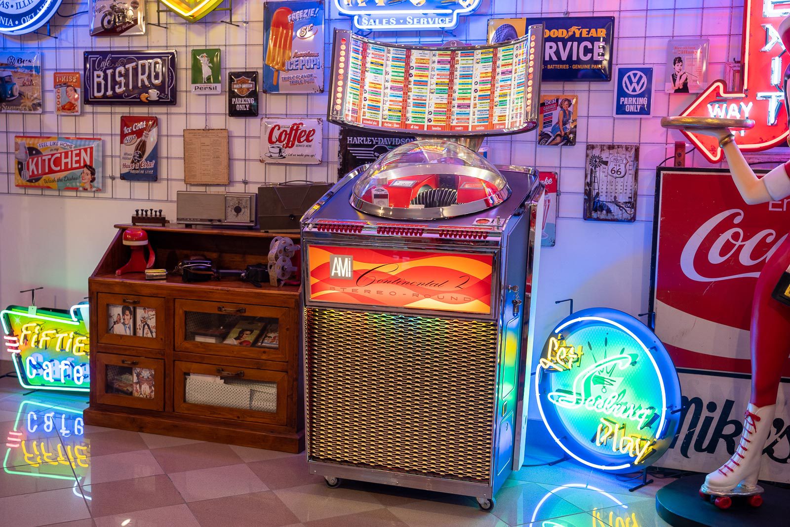 Jukebox American Style - Jukebox Ami Continental 2 americano a Tasti